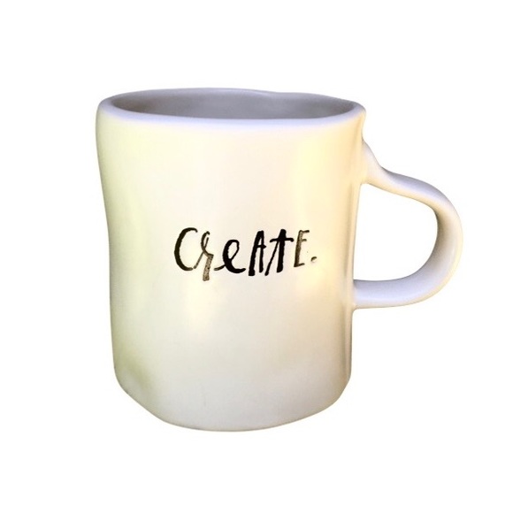 Rae Dunn | Kitchen | Rare Rae Dunn Cursive Create Mug | Poshmark